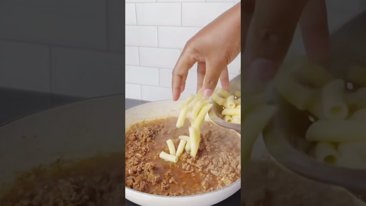 #Baked beef cheesy pasta recipe # How to make baked pasta #cook with ...