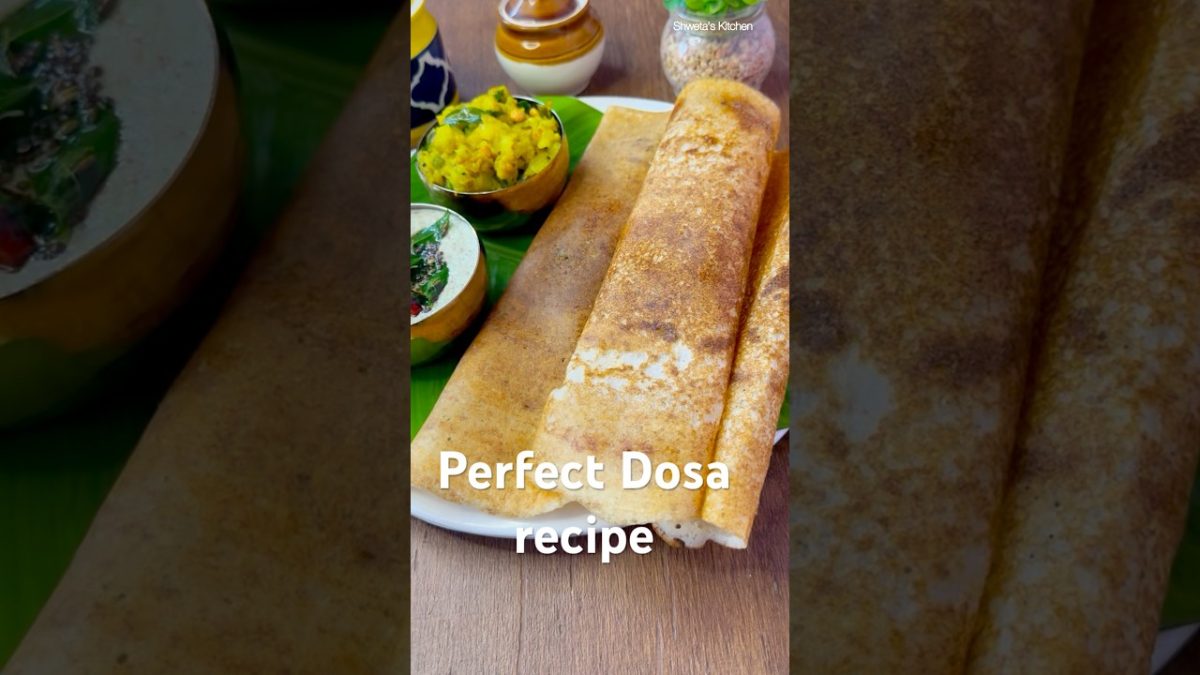 Instant Dosa Recipe | Crispy Dosa in Minutes | How to Make Perfect Dosa ...
