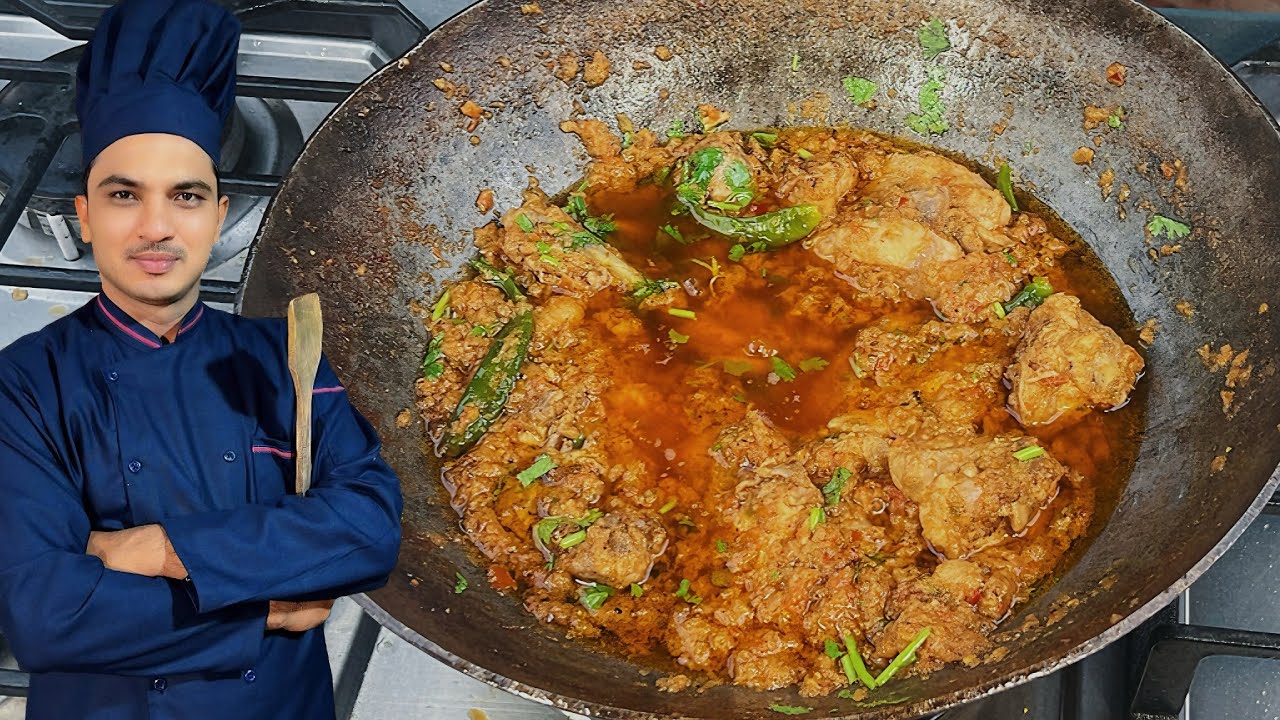 Restaurant style Chicken karahi Recipe|Chef M Afzal|chicken Karahi ...