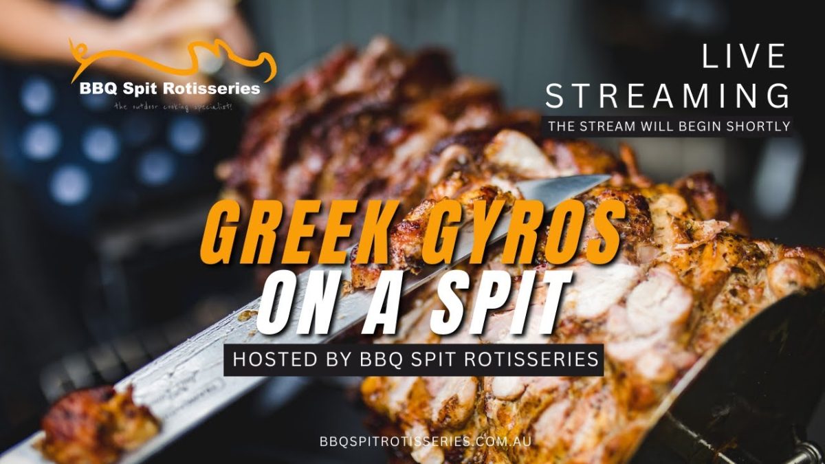 Greek Gyros on a Spit Hosted by BBQ Spit Rotisseries – Amazing Foods TV