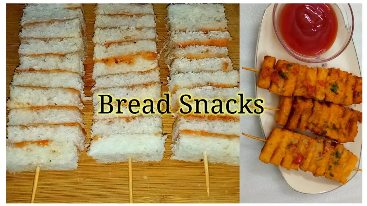 5 Minutes Snacks Recipe | Easy Bread Snacks Recipe | Bread Snacks ...