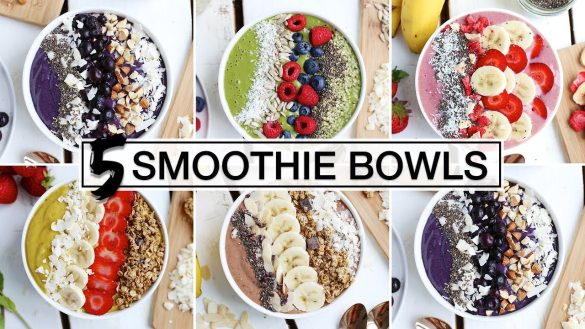 5 Must-Try SMOOTHIE BOWLS | HEALTHY + DELICIOUS – Amazing Foods TV