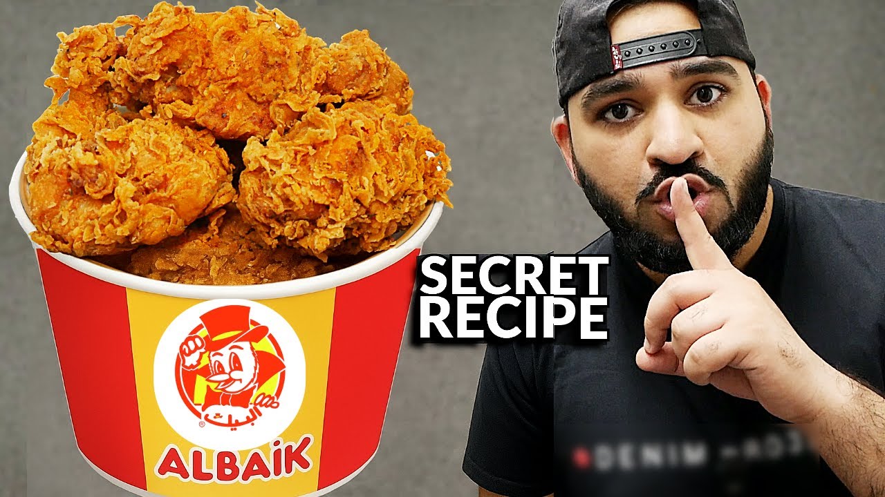 REAL Albaik Fried Chicken Recipe EXPOSED! The Famous Saudi Fried ...