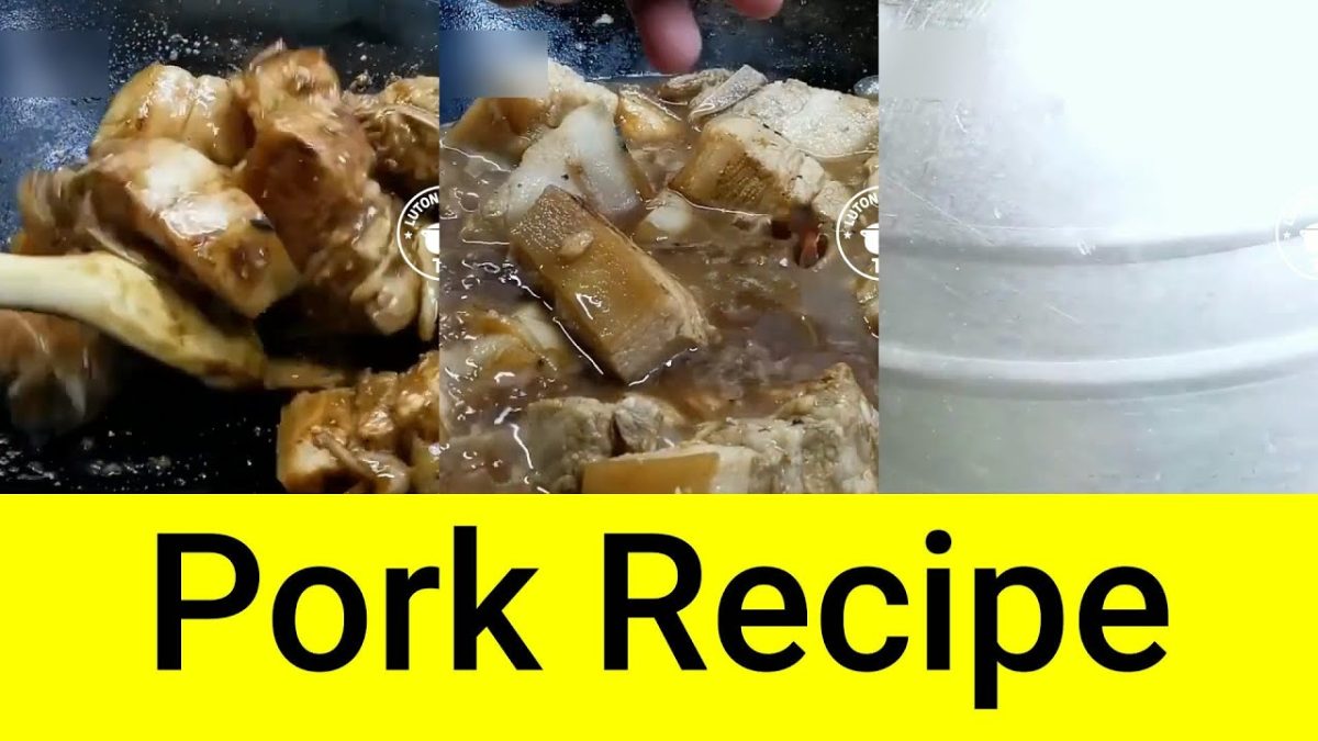 How to Cook This Killer Pork Recipe That Is Very Simple and Yields ...
