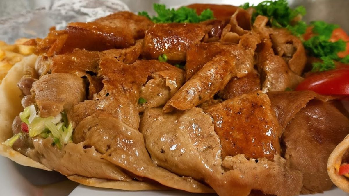 Homemade Chicken Donner Kebab Recipe | TikTok Viral Turkish Doner Kabab ...