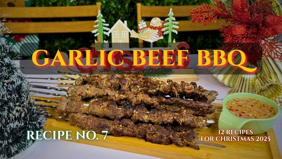 Garlic Beef BBQ, Our 7th Recipe for Christmas 2025 – Amazing Foods TV