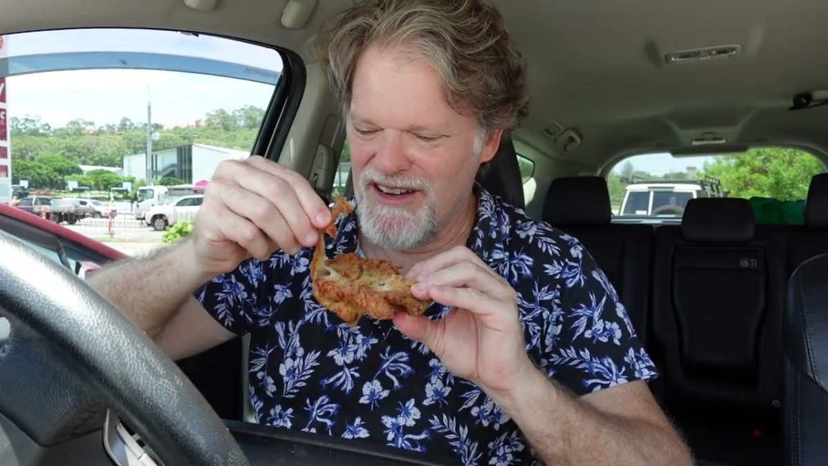 KFC Original Crispy BBQ Bacon Stacker Burger Box Review – Amazing Foods TV