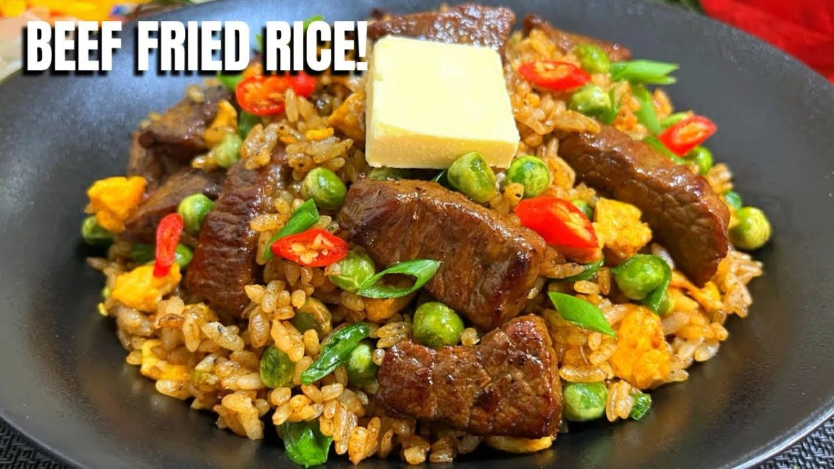 The ULTIMATE Beef Fried Rice Recipe (Better Than Takeout & So Easy ...