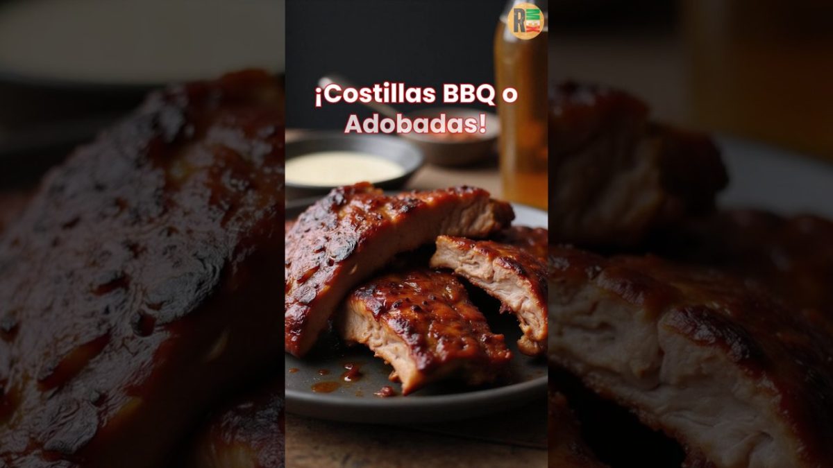 COSTILLAS BBQ o ADOBADAS | ESPECIAL PLATILLOS NAVIDEÑOS | #recetasmexia ...