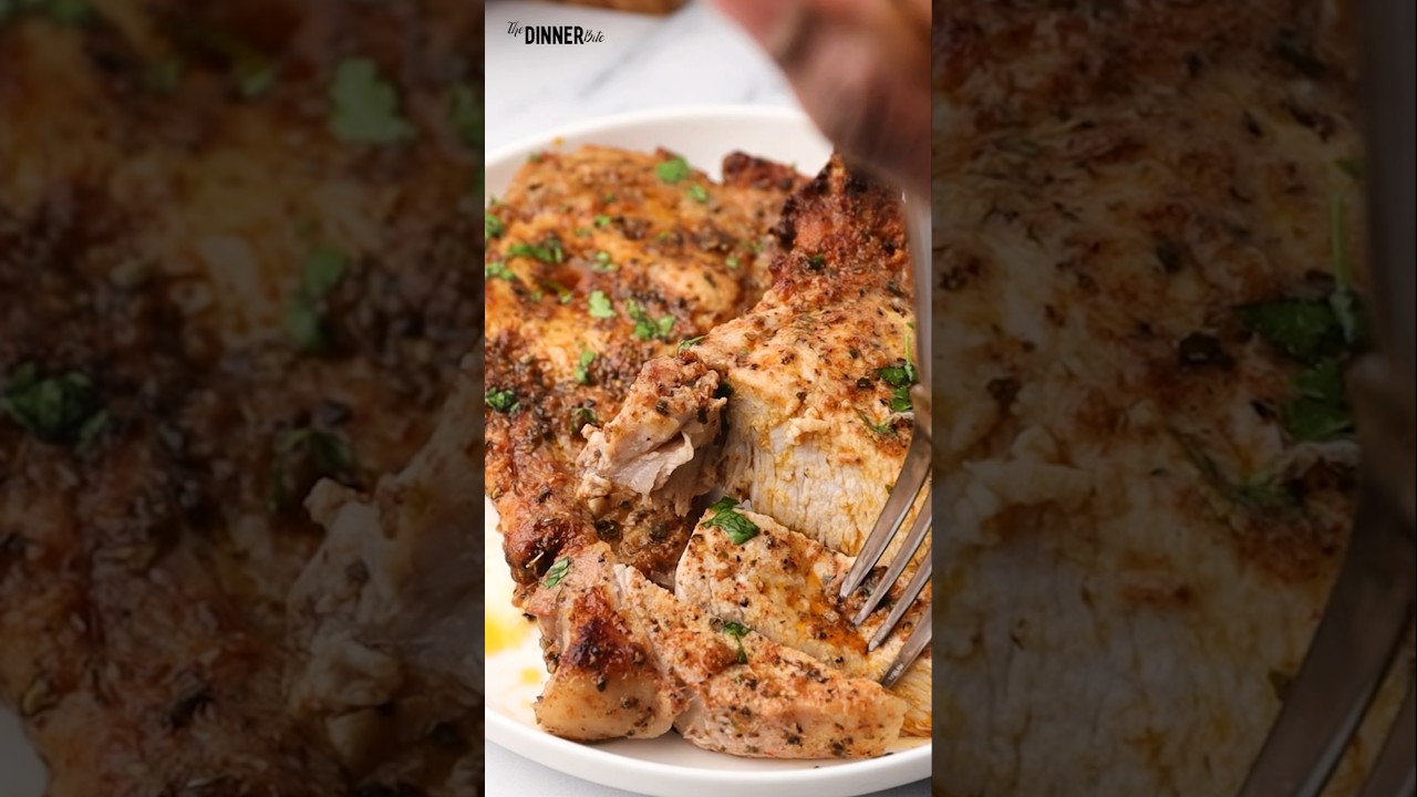 Easy Baked Pork Chop with Ranch. Easy recipes to make at home # ...