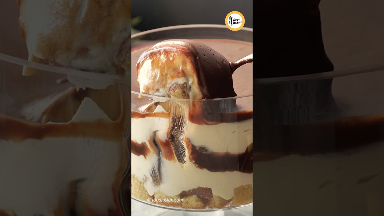 Boston Cream Pie Trifle Recipe By Food Fusion - Amazing Foods TV