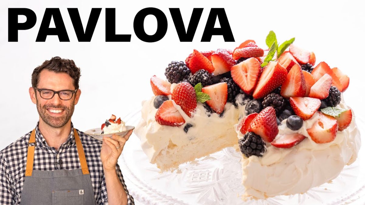 Perfect Pavlova Recipe – Amazing Foods TV