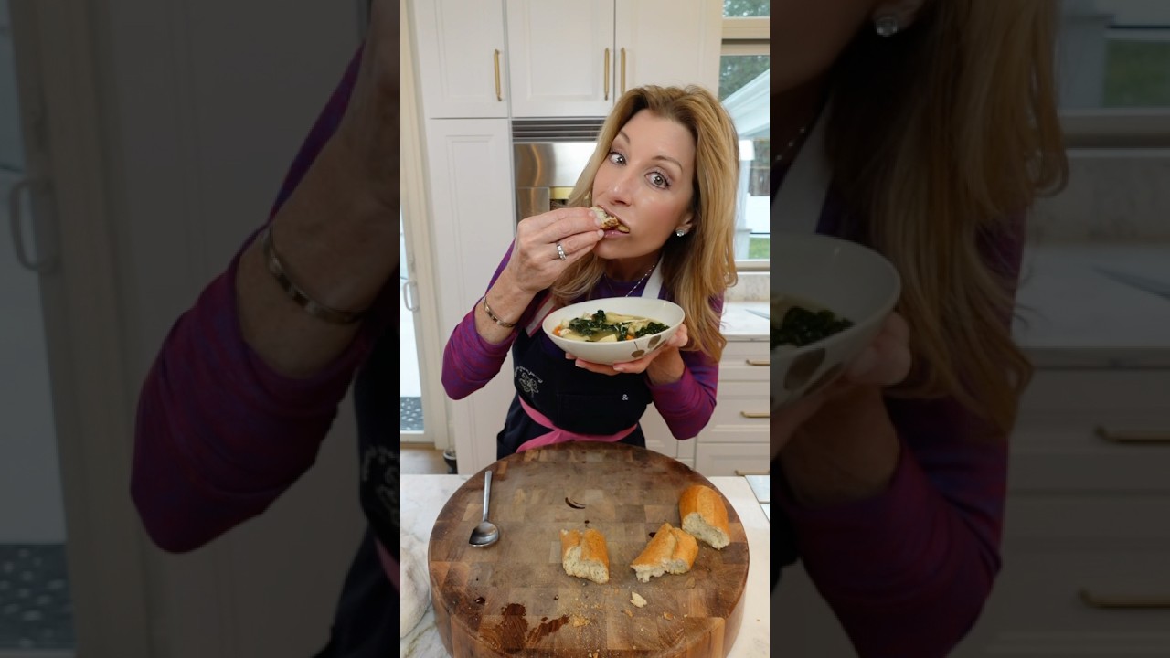 Hearty Chicken Tuscan Soup - Amazing Foods TV