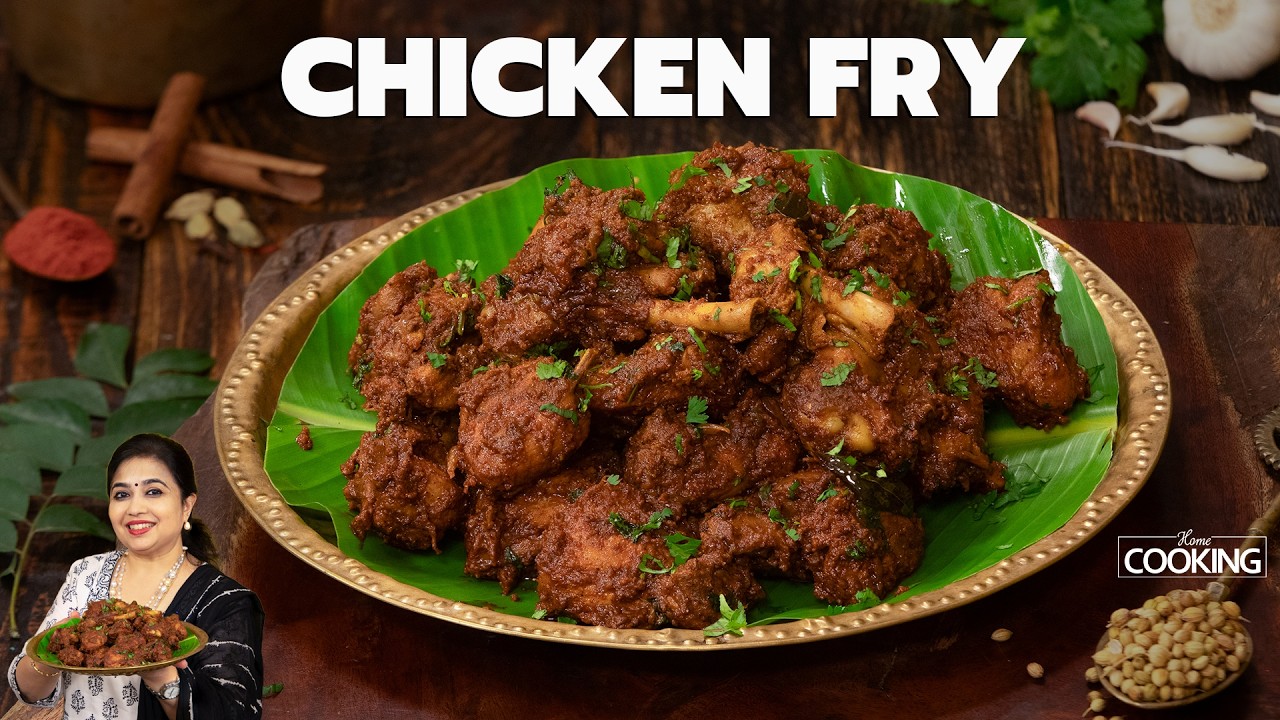 The Secret to Making the BEST Masala Chicken Fry - Amazing Foods TV