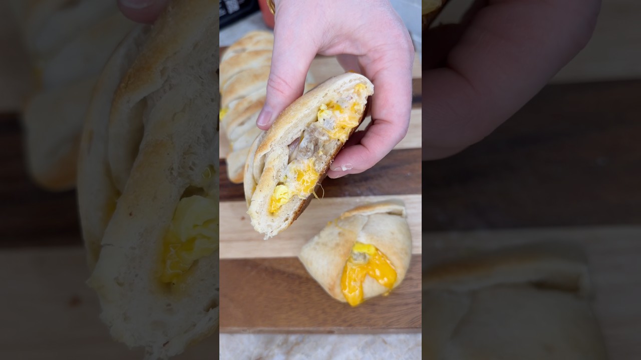 Loaded Breakfast Roll #recipes #loadedbreakfastroll #breakfast # ...