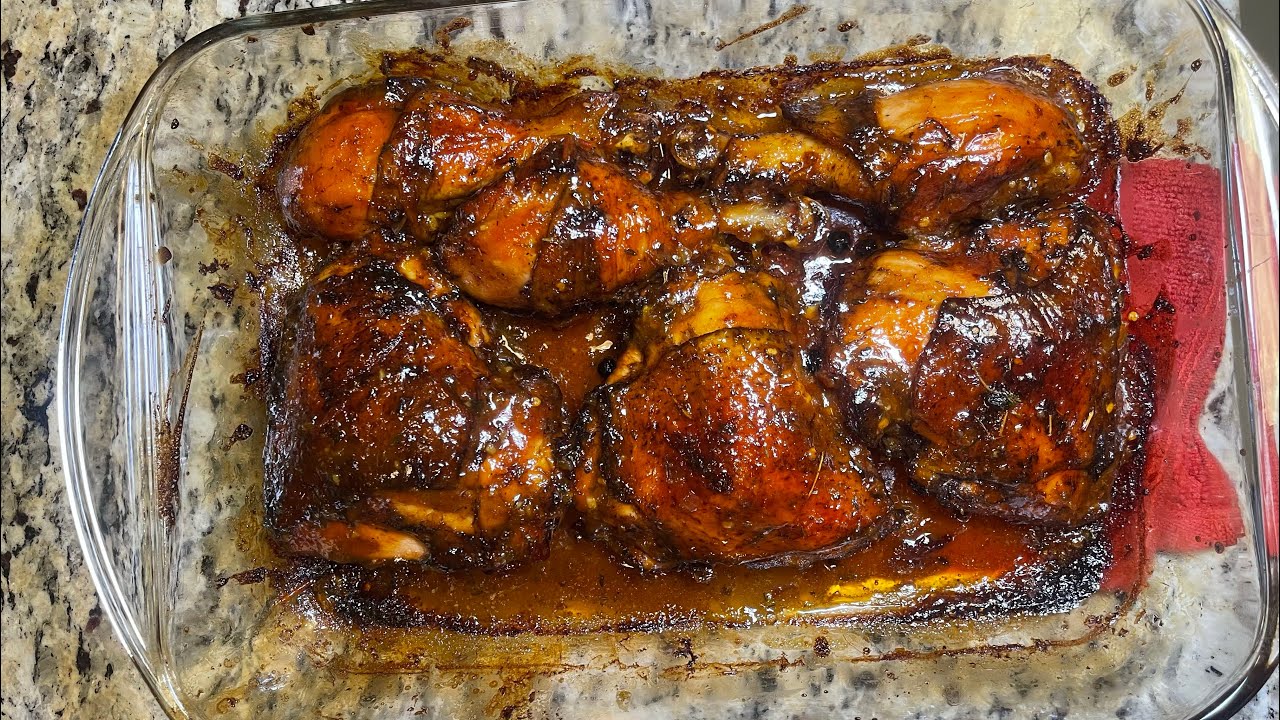 Jamaican Style Baked Chicken Recipe - Amazing Foods TV