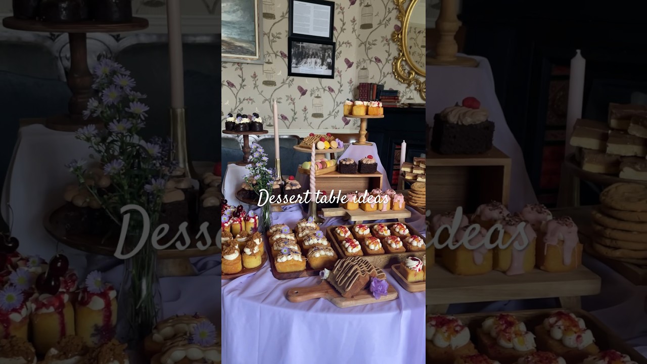Dessert table #recipe #cakestyle #cakebaking #baking #cooking - Amazing ...