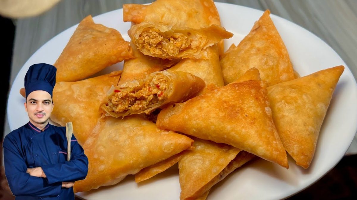 Chicken Samosa Recipe By Chef M Afzal| – Amazing Foods TV